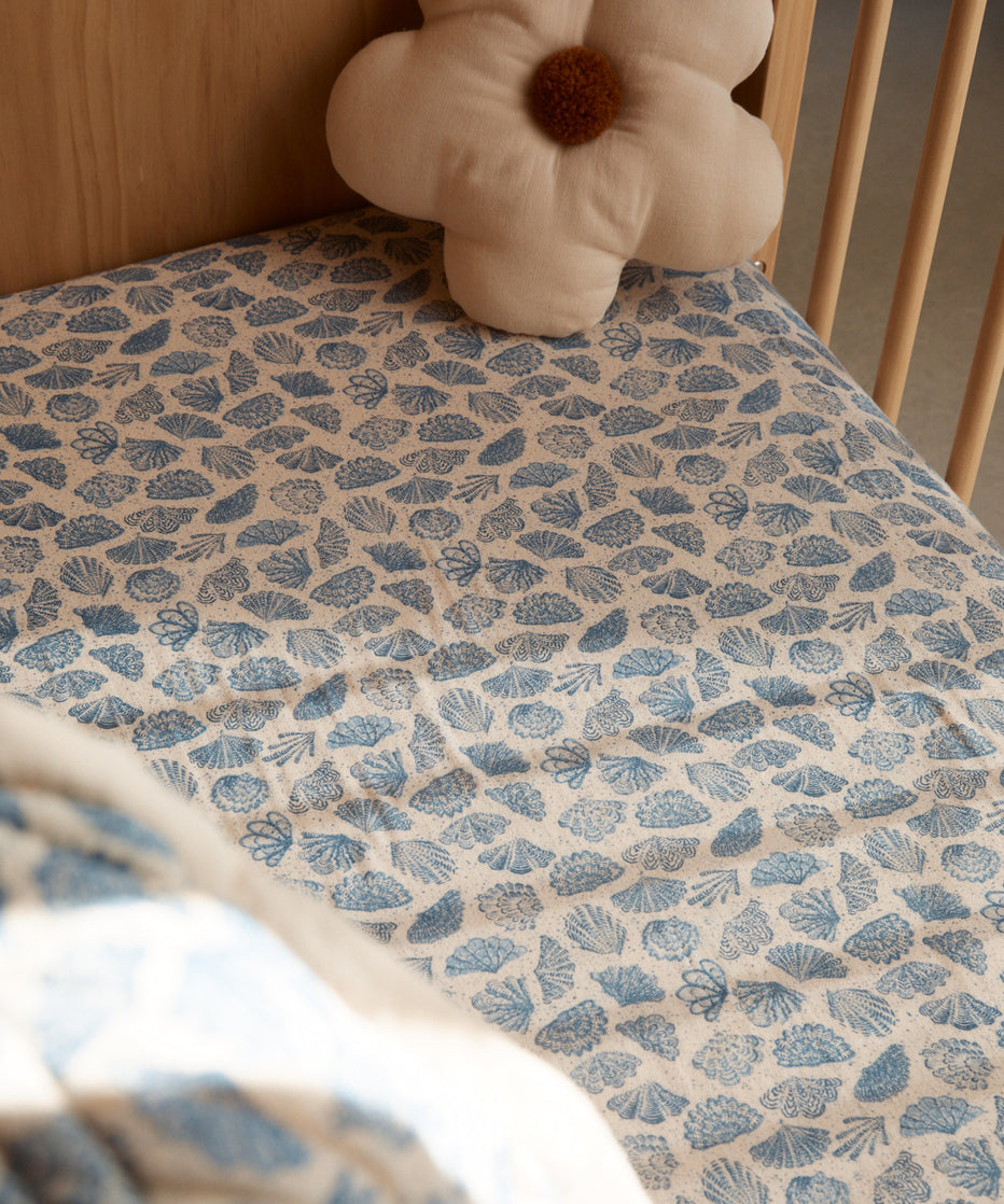 Phile Baby & Kids Cotton Shell Fitted Cot Sheet – Philé