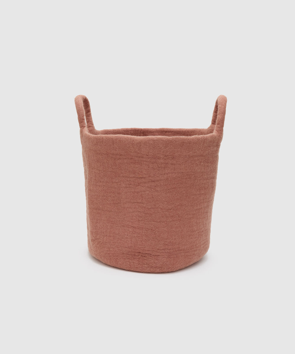 Kids Toy Storage Basket Pink - Medium – Philé