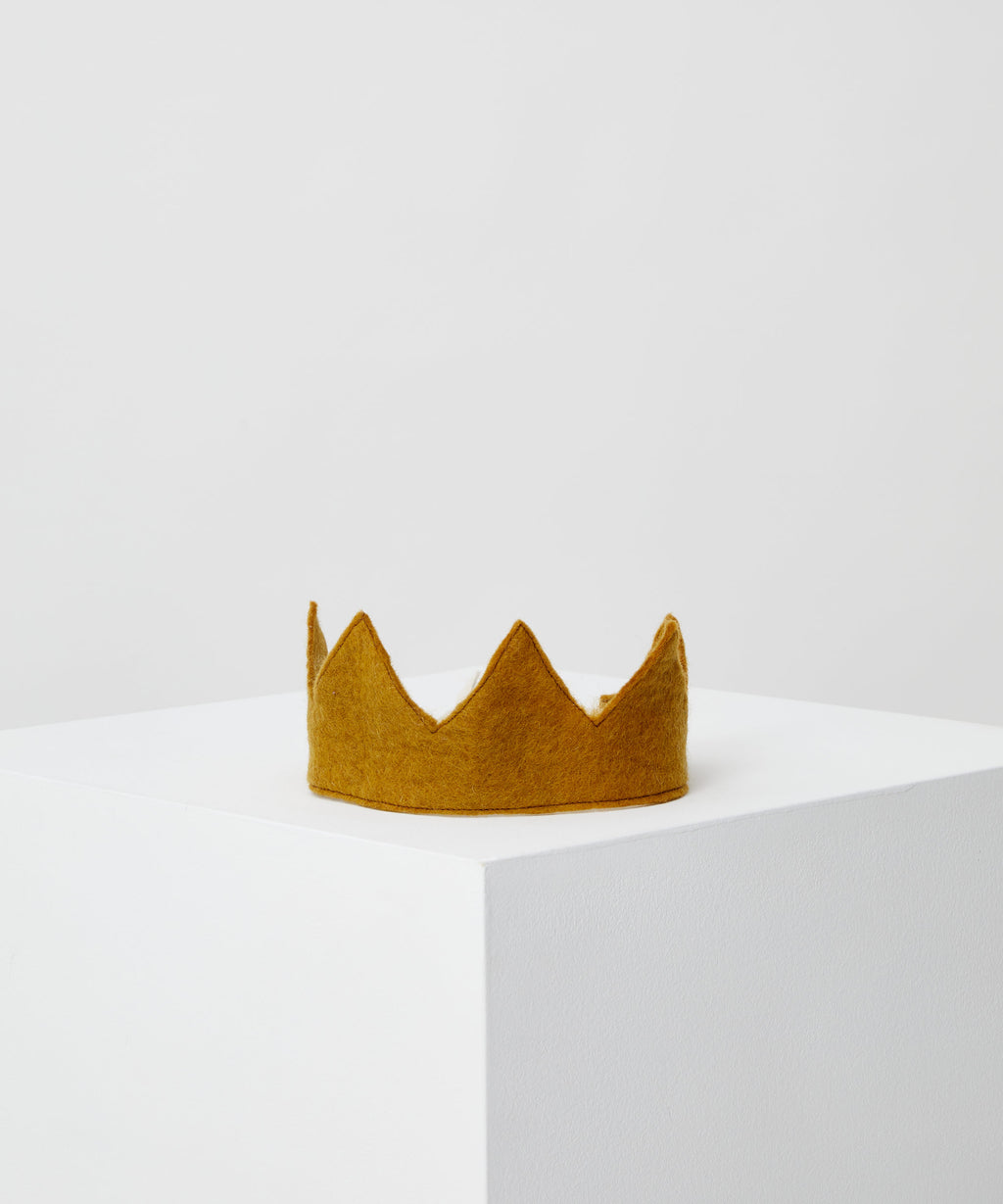 Toddler Felt Play Crown in Gold – Philé