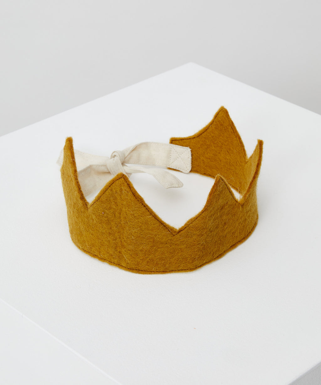 Toddler Felt Play Crown in Gold – Philé