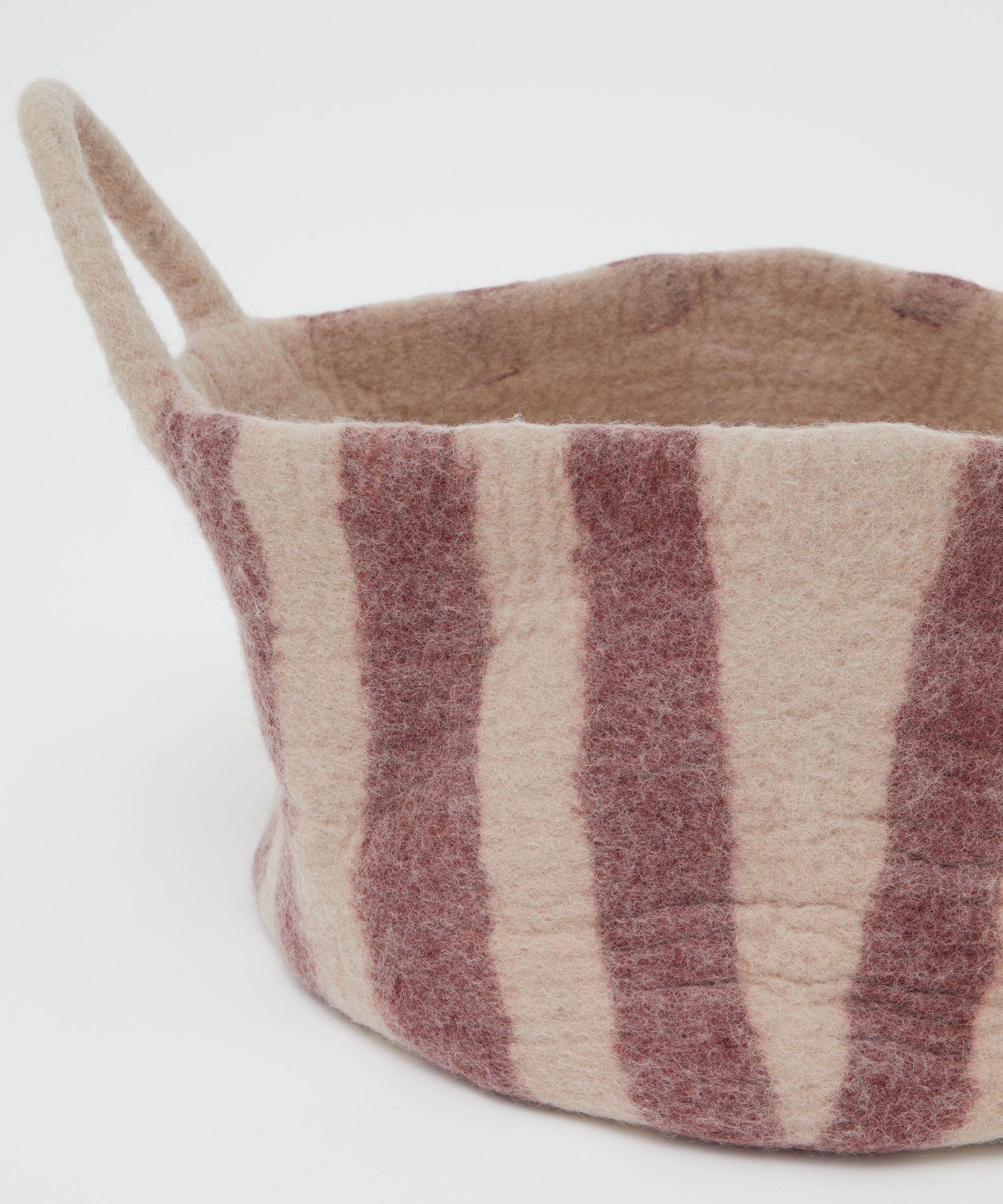 Kids Toy Storage Basket Red Stripe Small – Philé